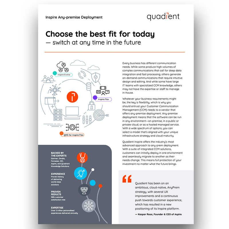 Quadient Independent Review - 2024 | Aspire Leaderboard